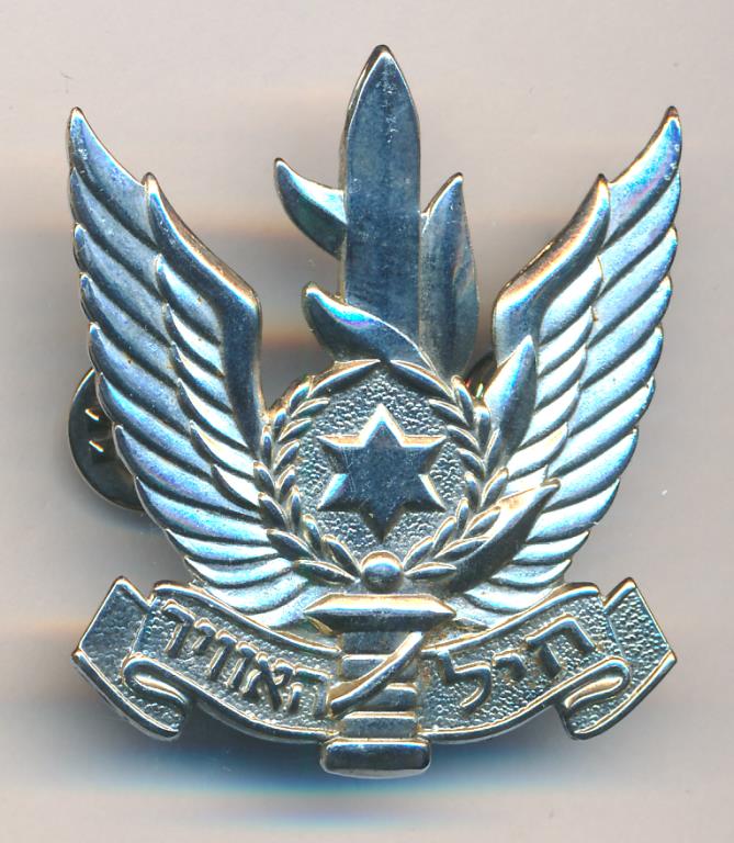 Полковой знак военно-воздушных сил Израиля.