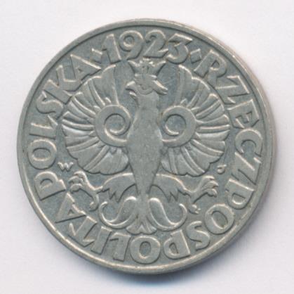 50 грошей. Польша. 1923